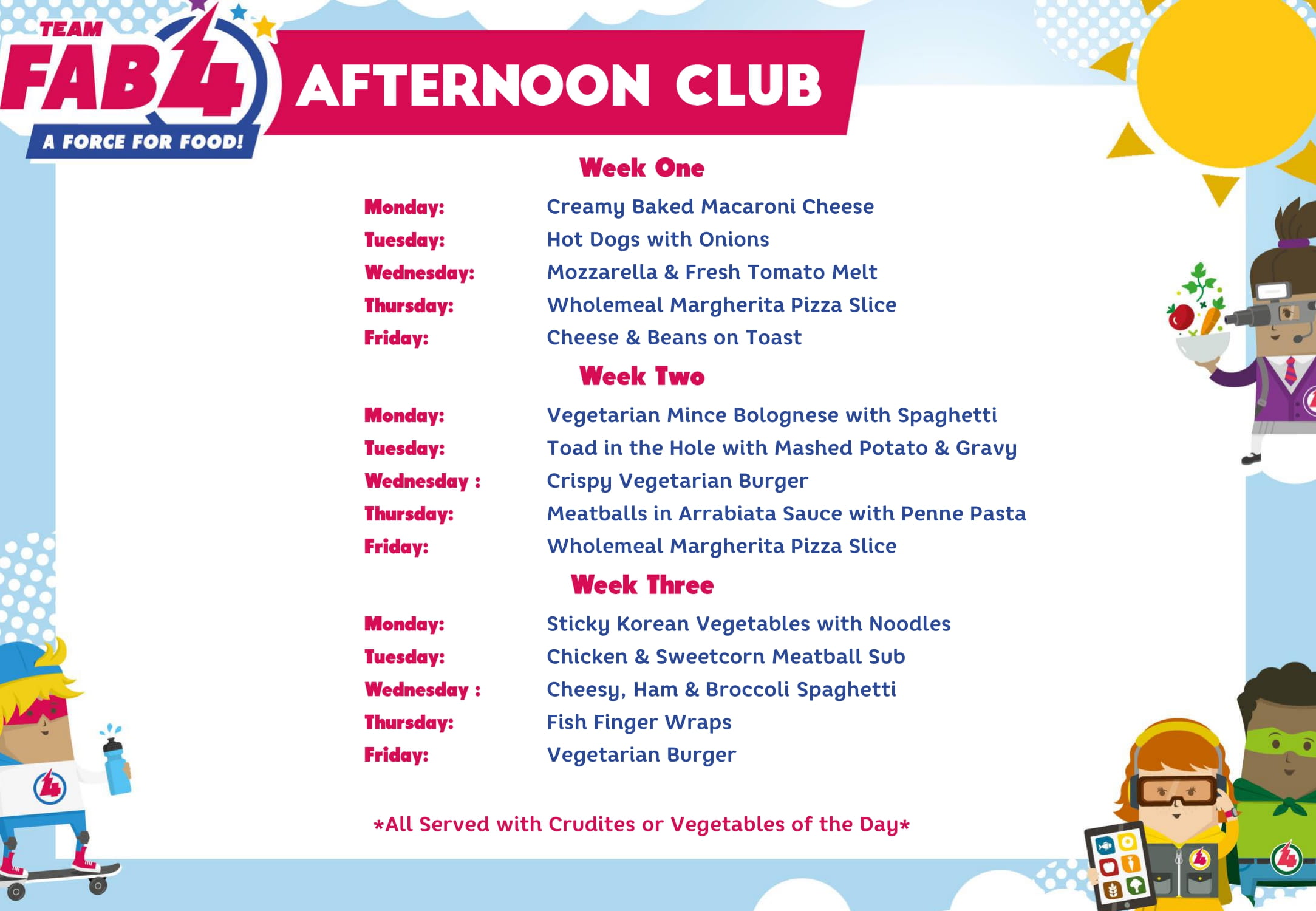 SCHOOL DINNERS - St Thomas of Canterbury School